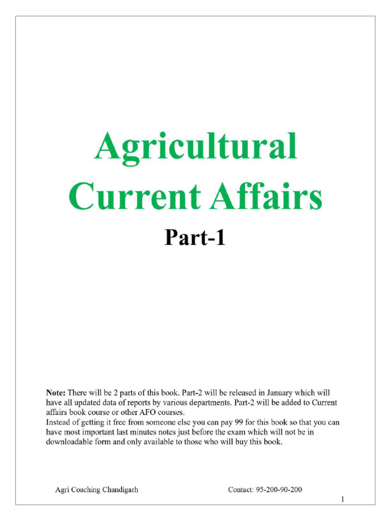 Acc Current Affairs 2023? | PDF