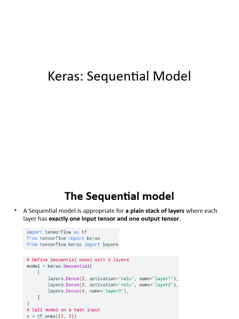L6 - Sequential Model | PDF | Input/Output | Learning