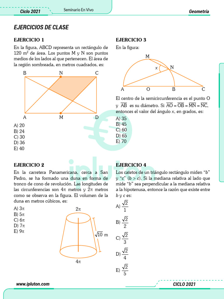 Geometria El Norte Vs El Sur Del Peru JRLKRY | PDF | Triángulo | Formas ...