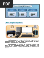 Lesson 2-Mga-Bahagi-ng-Kompyuter-Input-Output-Devices | PDF