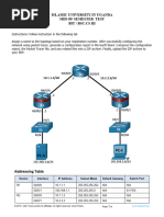 10.8.2 Lab - Configure CDP, LLDP, and NTP - ILM | PDF | Computer Network | Network Topology