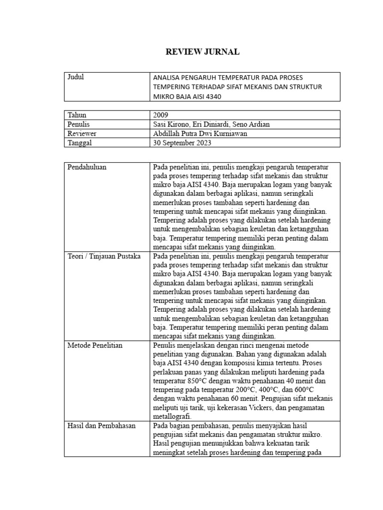 REVIEW JURNAL Abdillah Putra Dwi Kurniawan 2241320102 2 MRK 1 | PDF