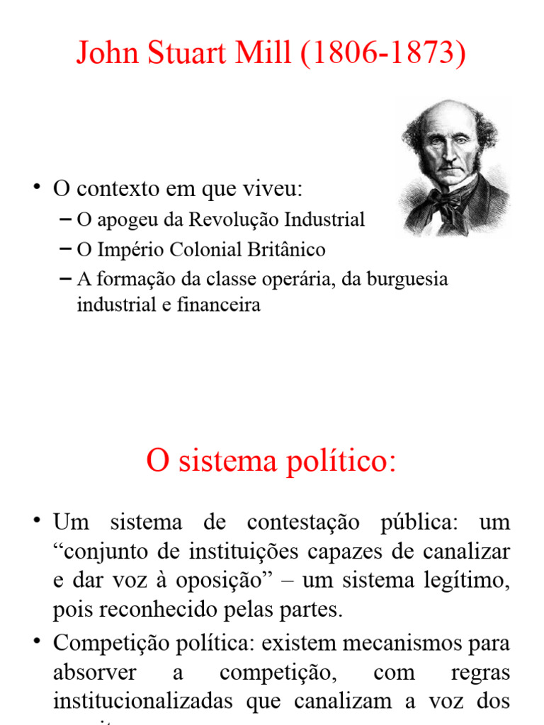 John Stuart Mill (1806-1873) | PDF | John Stuart Mill | Individualismo