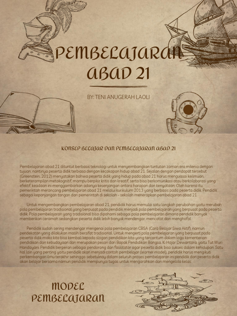 Pembelajaran Abad 21 | PDF