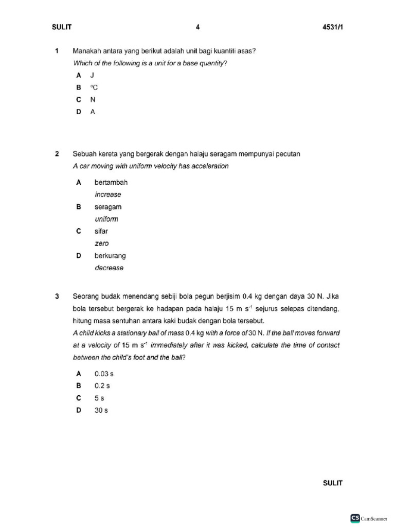 Physics Holiday Homework 1 | PDF
