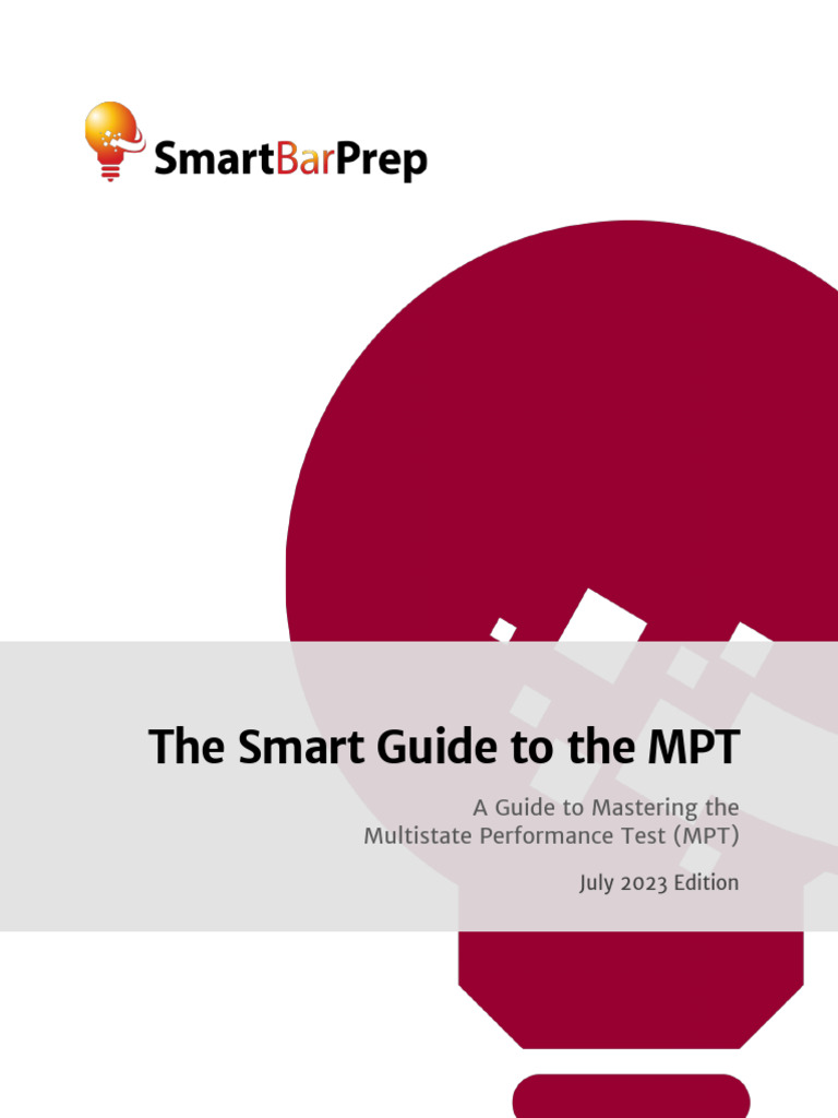 The Smart Guide To The MPT | PDF