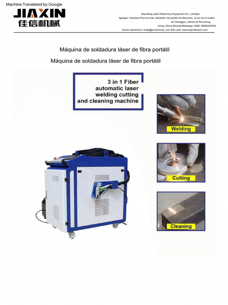 Handle Fiber Laser Welding Machine 1000W 1500W 2000W and 3000W in ...