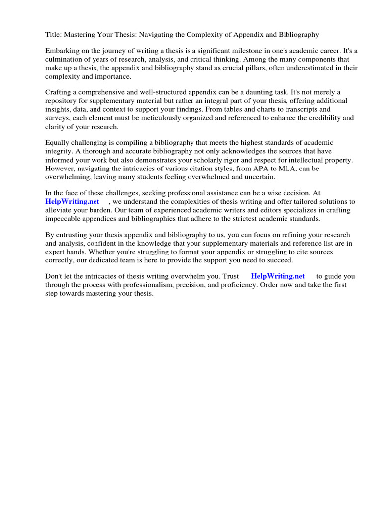 Thesis Appendix Bibliography | PDF | Geographic Information System | Esri