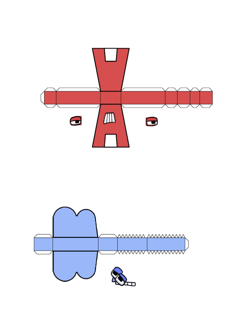 Alphabet Lore Papercraft | PDF