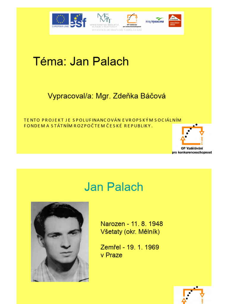 Jan Palach | PDF