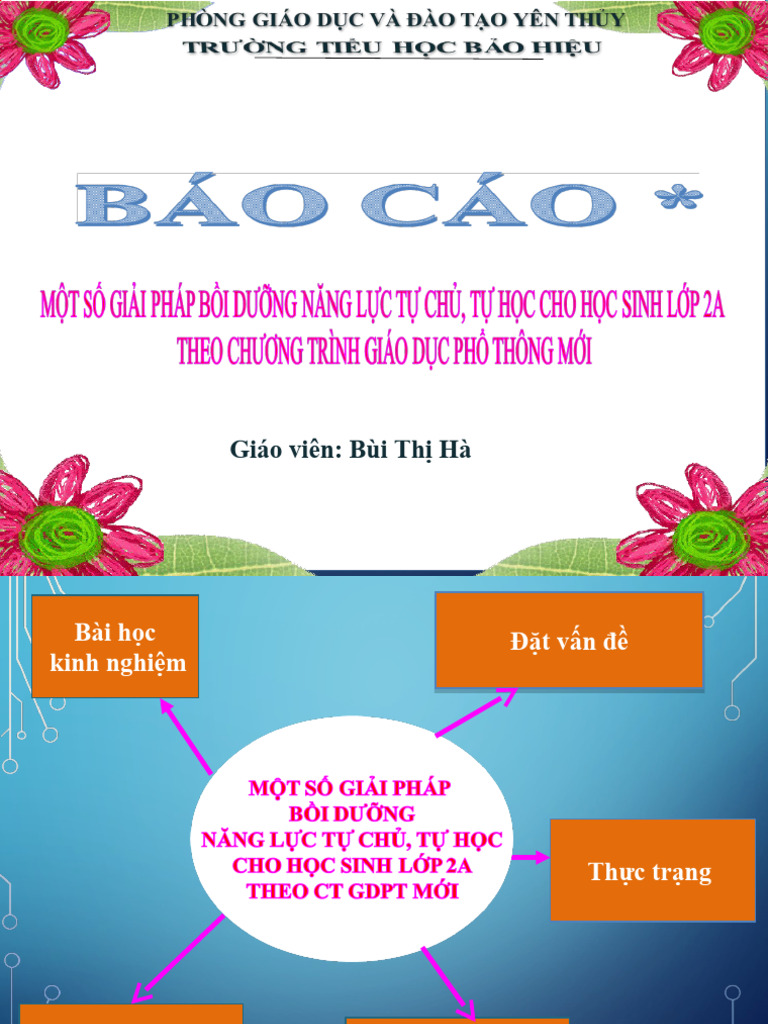 BÀI THUYẾT TRÌNH THI GVCN GIỎI 2021 | PDF