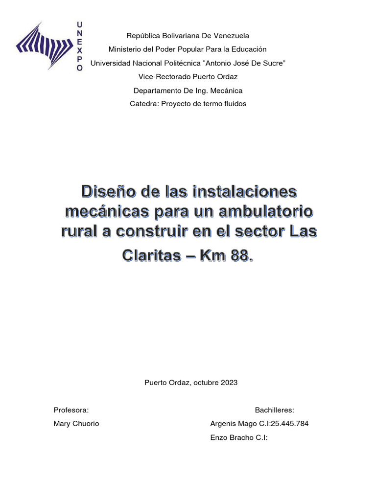 informe sistema de agua de chiller | PDF | Agua | Bomba