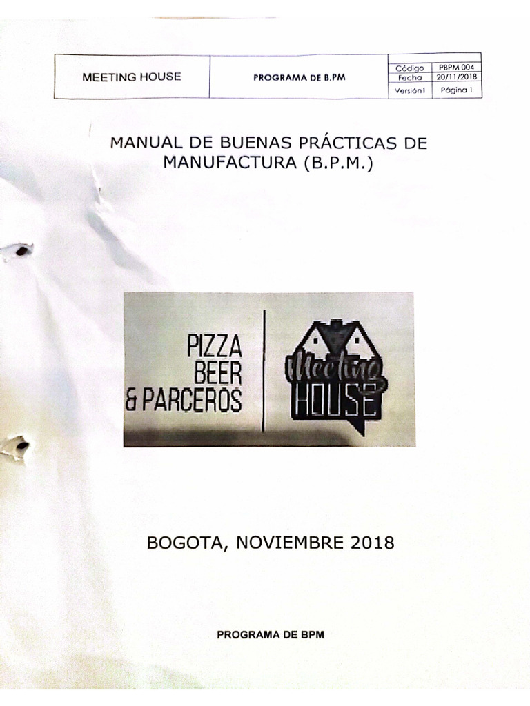 Programa de BPM | PDF