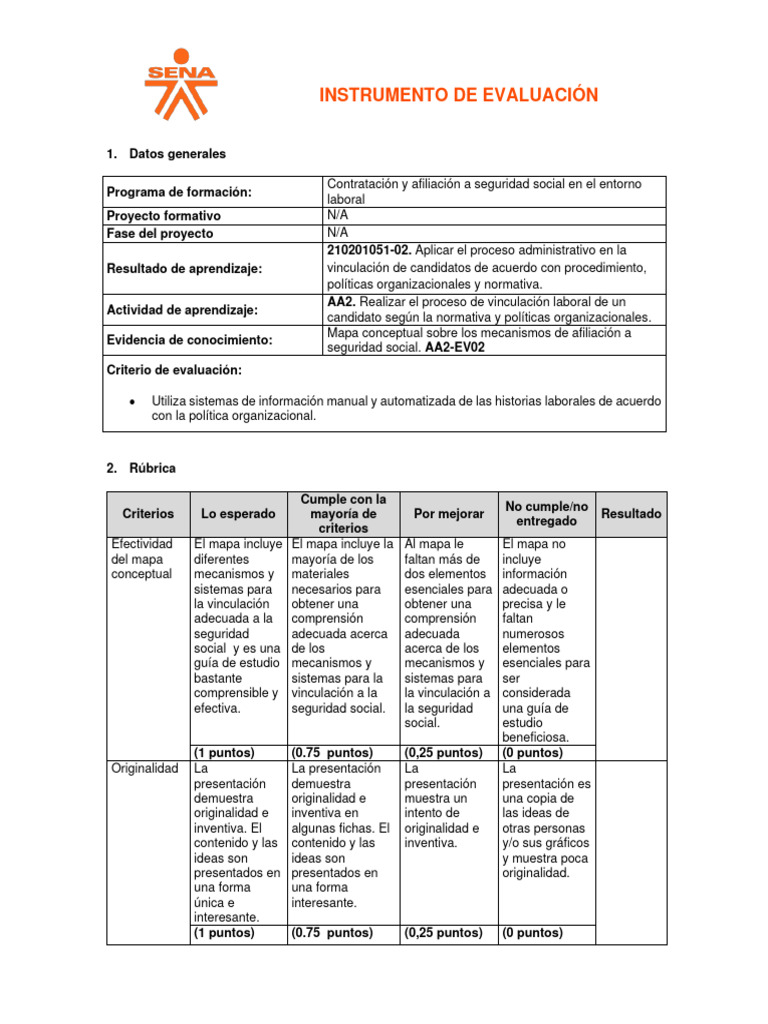 Ie Aa2 Ev02 | PDF | Evaluación | Aprendizaje
