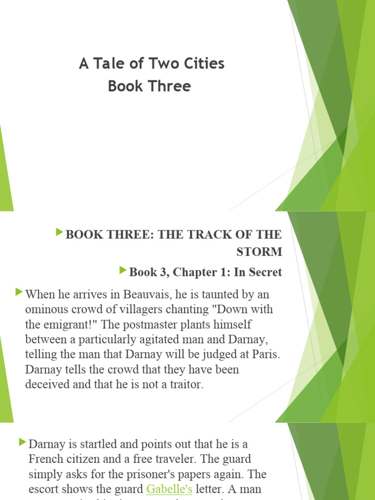 A Tale of Two Cities Book 3 | PDF | A Tale Of Two Cities