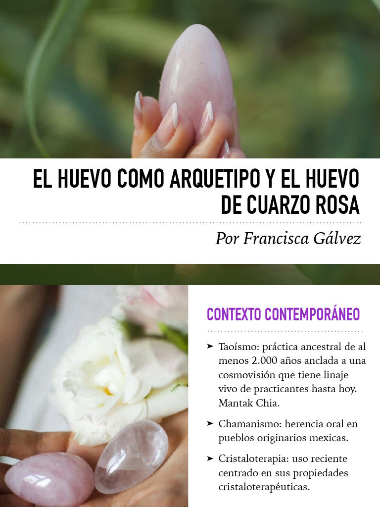 Huevo Arquetipo y Huevo de Cuarzo Rosa | PDF