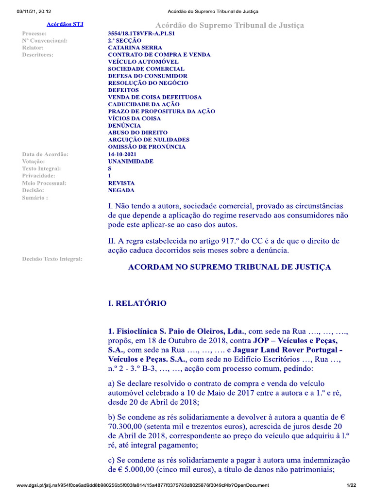 STJ 14 10 2021 | PDF