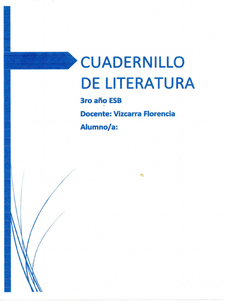 Cuadernillo 3er Año Pdl Vizcarra Pdf