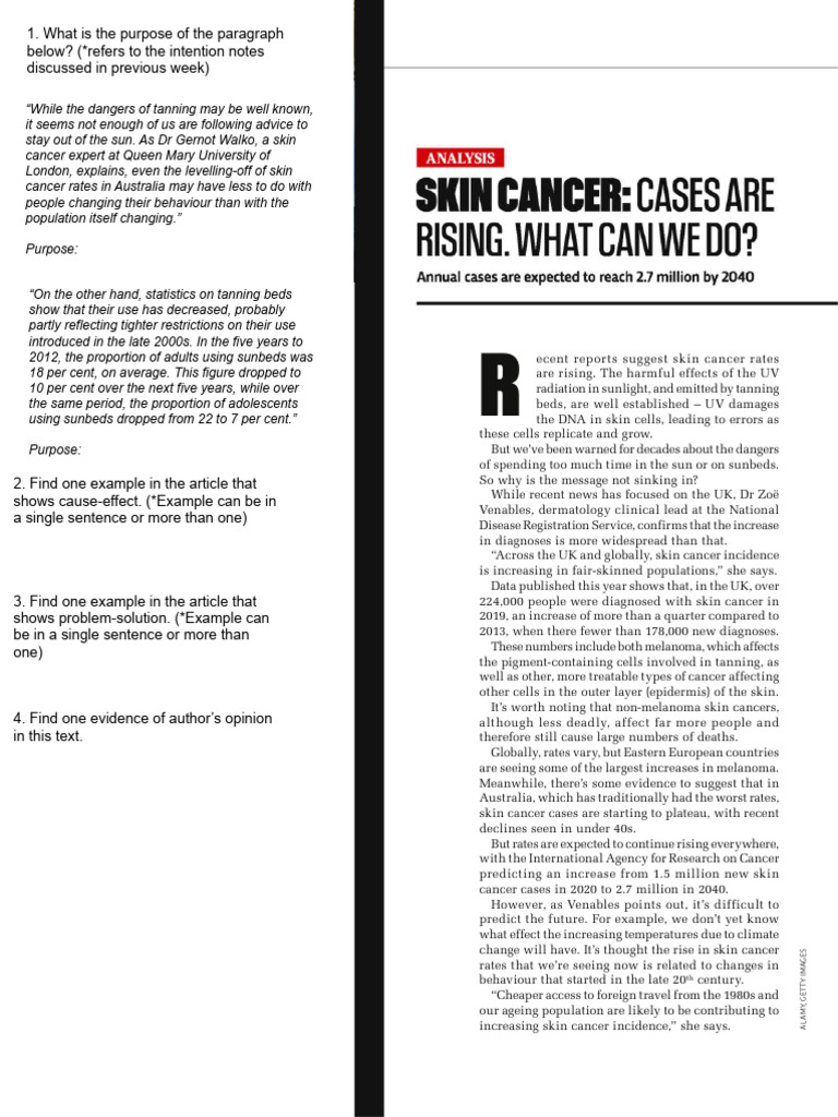 4 Health BBC Science Focus 08 2023 - Skin Cancer | PDF | Skin Cancer ...