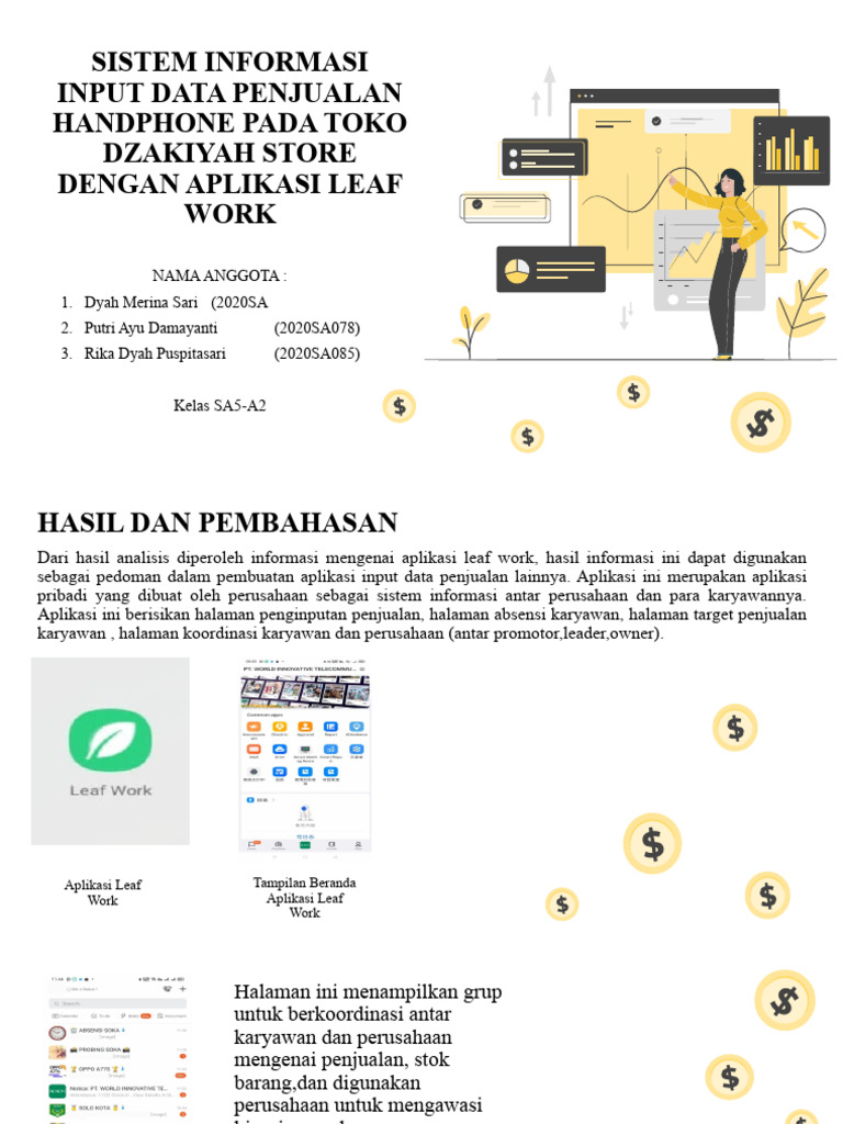 Apsi - Sistem Informasi Input Data Penjualan Handphone | PDF | Pengelolaan Keuangan & Uang ...