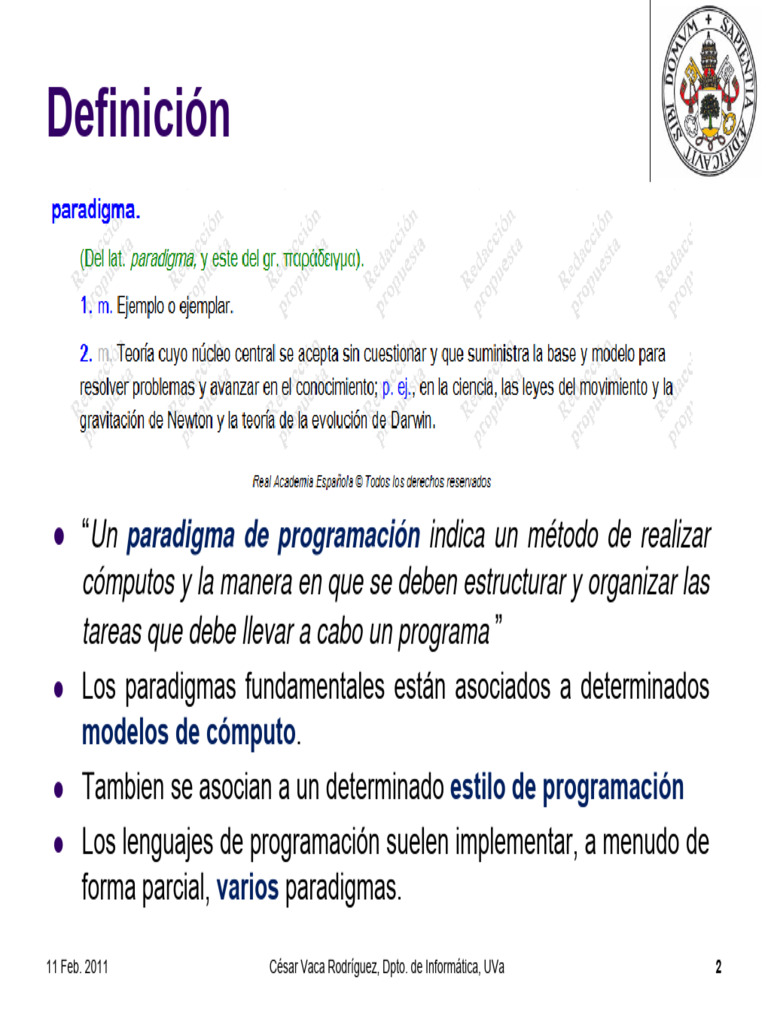 2 Intro | PDF | Programacion Funcional | Paradigmas de programación