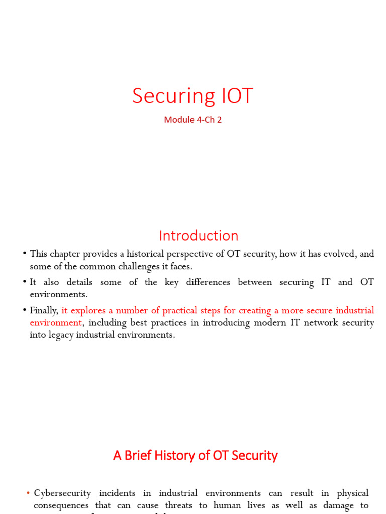 OT Security Challenges & Solutions | PDF