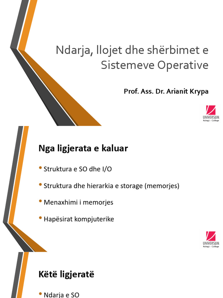 03 Ndarja Dhe Sherbimet | PDF
