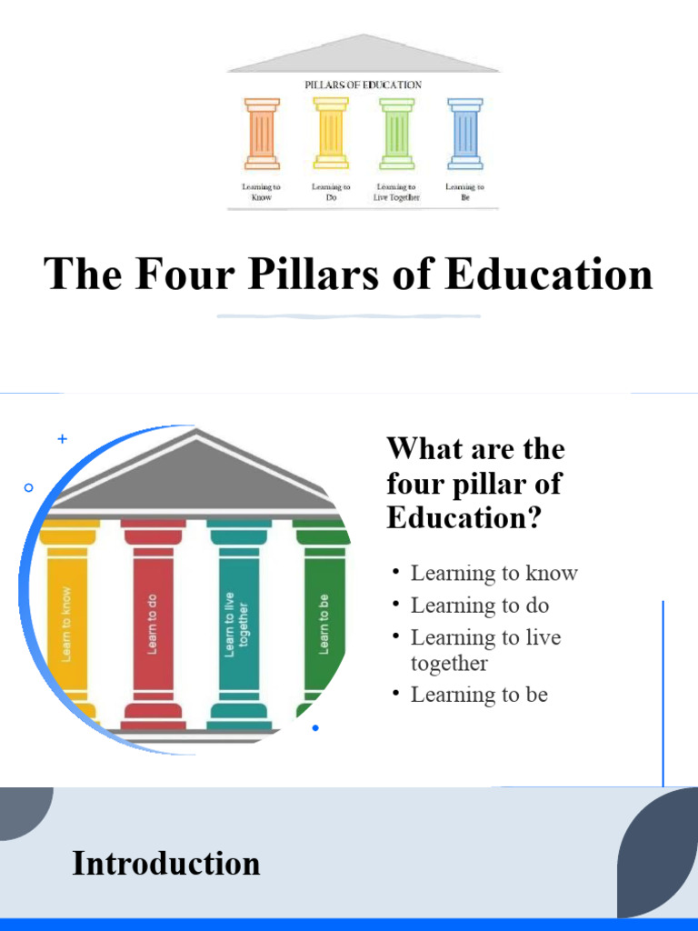 The Four Pillars | PDF | Learning | Knowledge