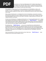 Letter From Birmingham Jail | PDF | Martin Luther King Jr. | Nonviolence