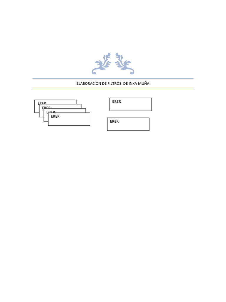Elaboracion de Filtros de Inka Muña | PDF | Plantas medicinales ...