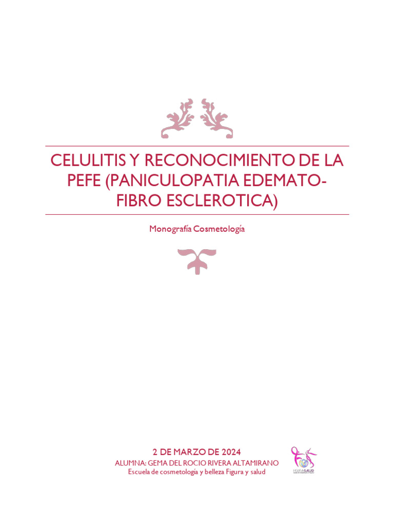 Celulitis y PEFE: Tratamientos y Tipos | PDF | Ganglio linfático ...