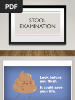 Stool Routine Examination | PDF | Human Feces | Clinical Medicine