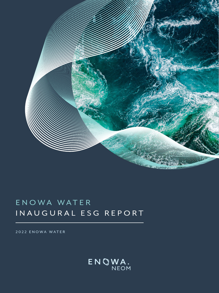 ENOWA Water Inaugural ESG Report | PDF | Sustainability | Economies