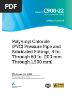 Awwa C600 | PDF | Manufactured Goods | Gases