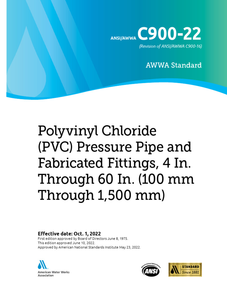 C900-22 LookInside | PDF | Pipe (Fluid Conveyance) | Polyvinyl Chloride