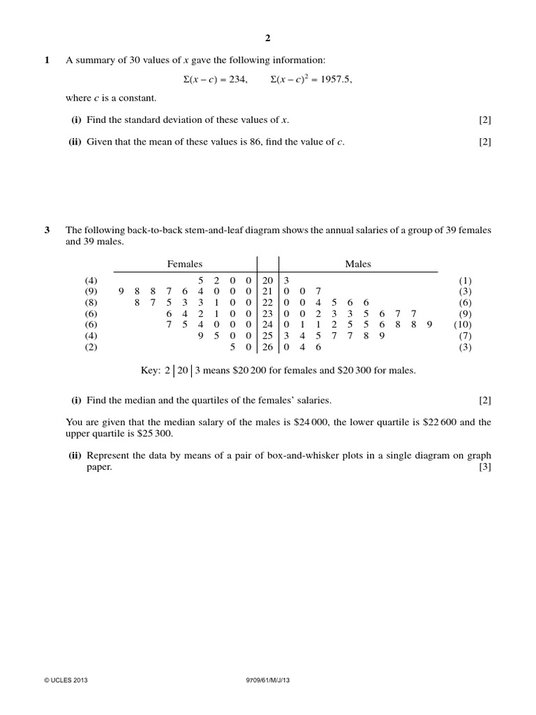 Data Representation 13 - 16 | PDF | Quartile | Descriptive Statistics