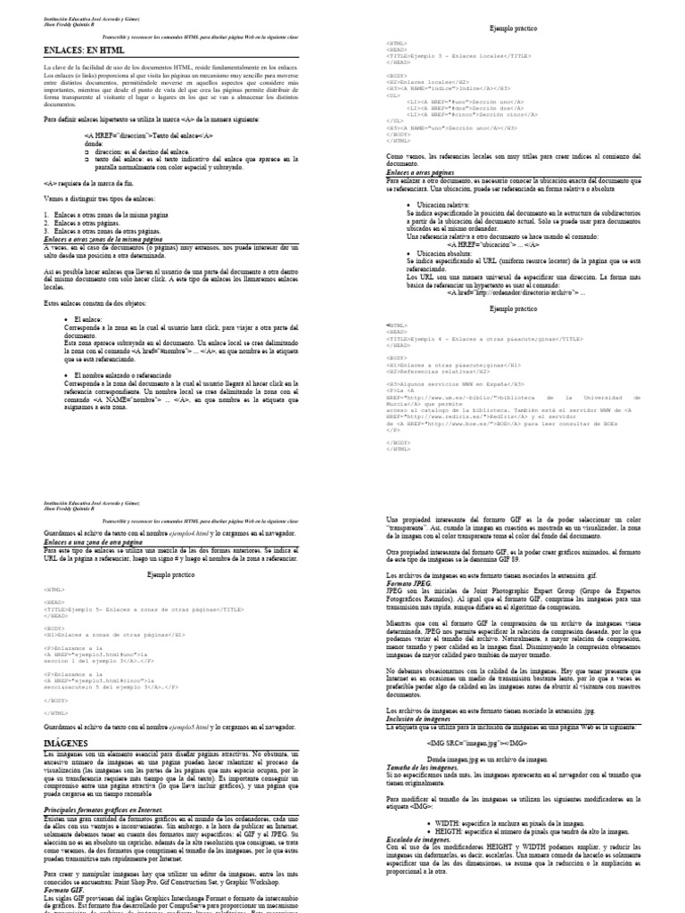 Taller 9b Descargar Gratis Pdf Hipervínculo Compresión De Datos
