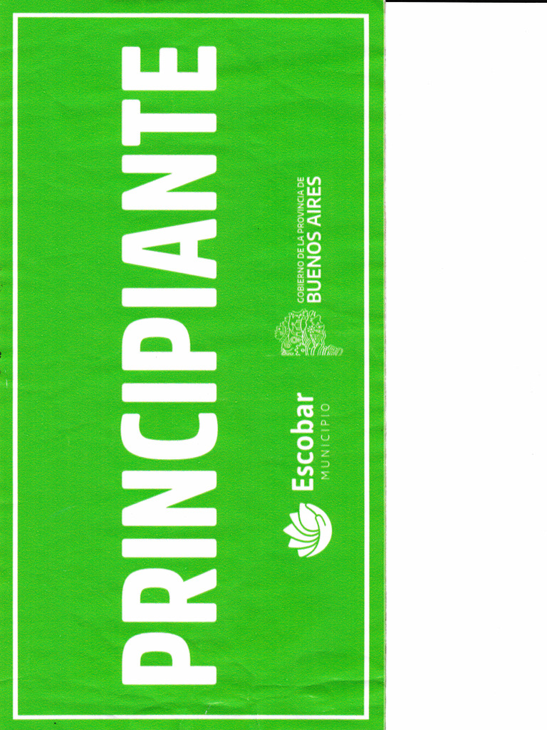 Cartel Transito Principiante | PDF