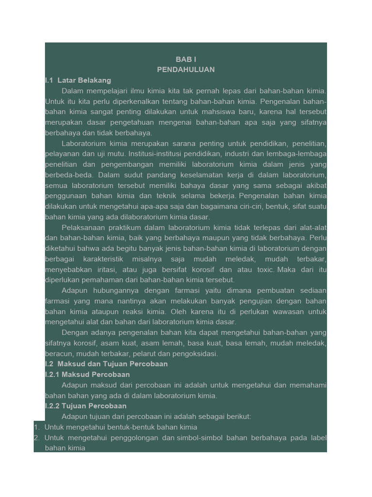 Lapleng Pengenalan Bahan | PDF