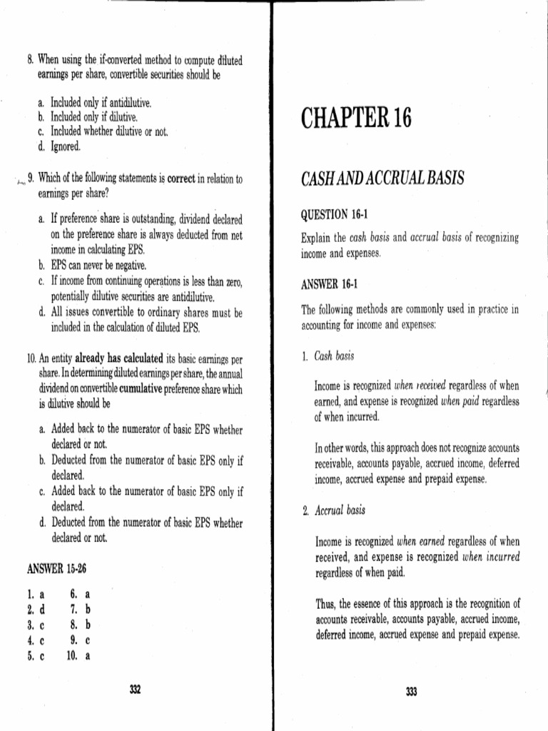 Theory of Accs (Cash and Accruals To Errors) | PDF