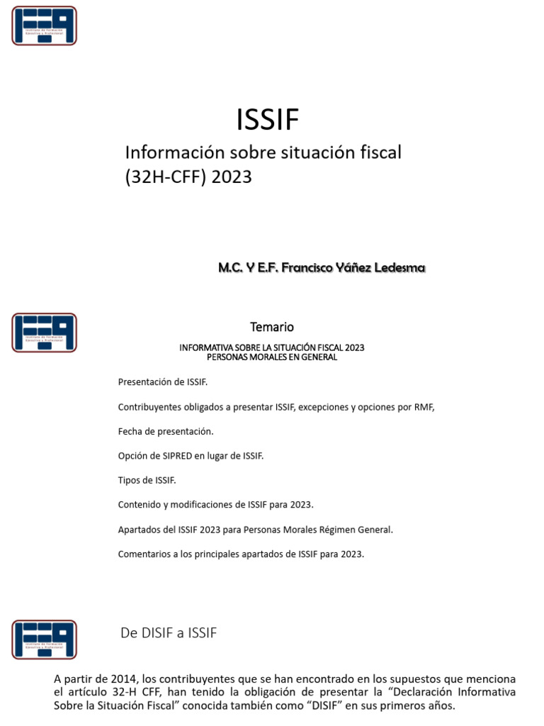Issif 2023 Ifep | PDF | Estado de resultados | Información