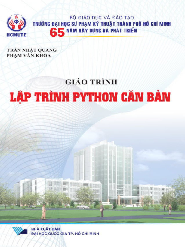 Gio TRNH LP TRNH Python CN BN TRN NHT Quang PHM VN Khoapdf 1 | PDF