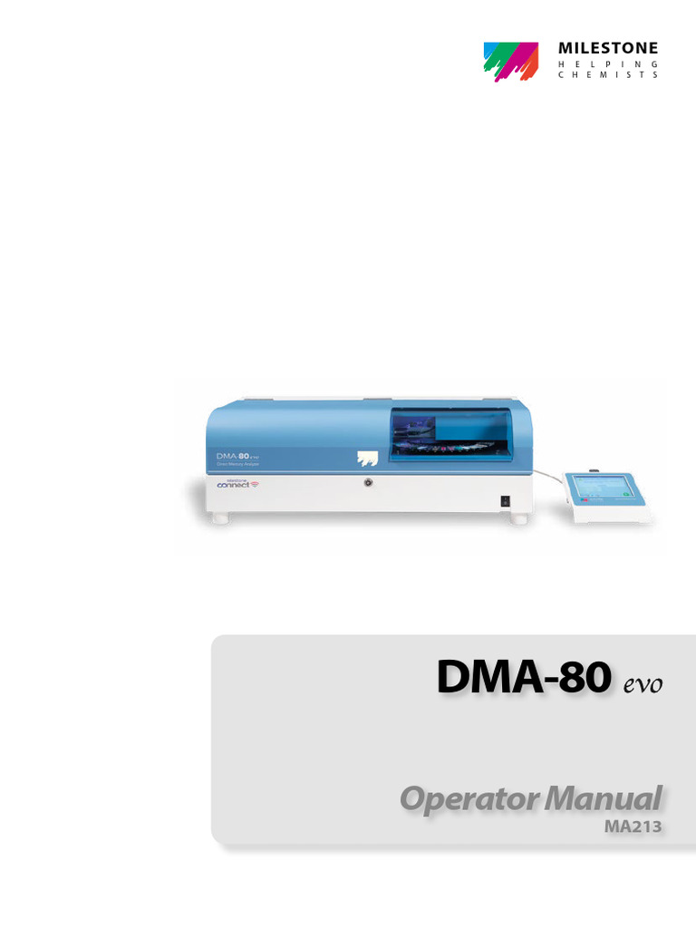 DMA-80 Evo User Manual - MA213-003 | Download Free PDF | Usb | Ac Power Plugs And Sockets