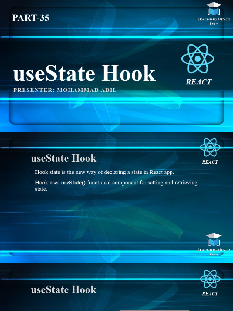 35 - Usestate Hooks | PDF | Computing | Information Technology