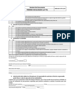Permiso de Trabajo LOTO: Bloqueo y Tarjeteo | PDF
