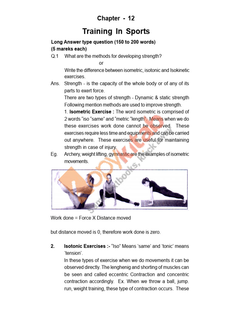 Physical Education Chapter 12 | PDF | Muscle Contraction | Flexibility (Anatomy)