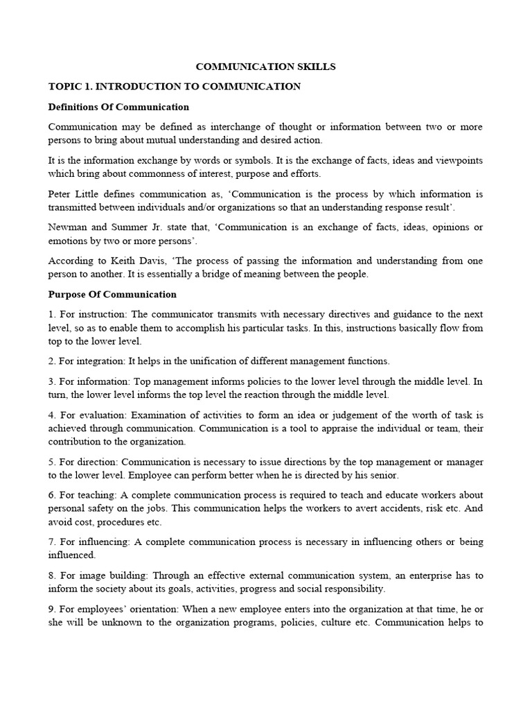 Effective Communication Guide | PDF