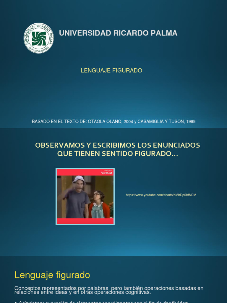 PPT Lenguaje figurado | PDF | Metáfora
