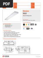 Metalux Swled Surface and Wall Led Spec Sheet | PDF | Lighting ...