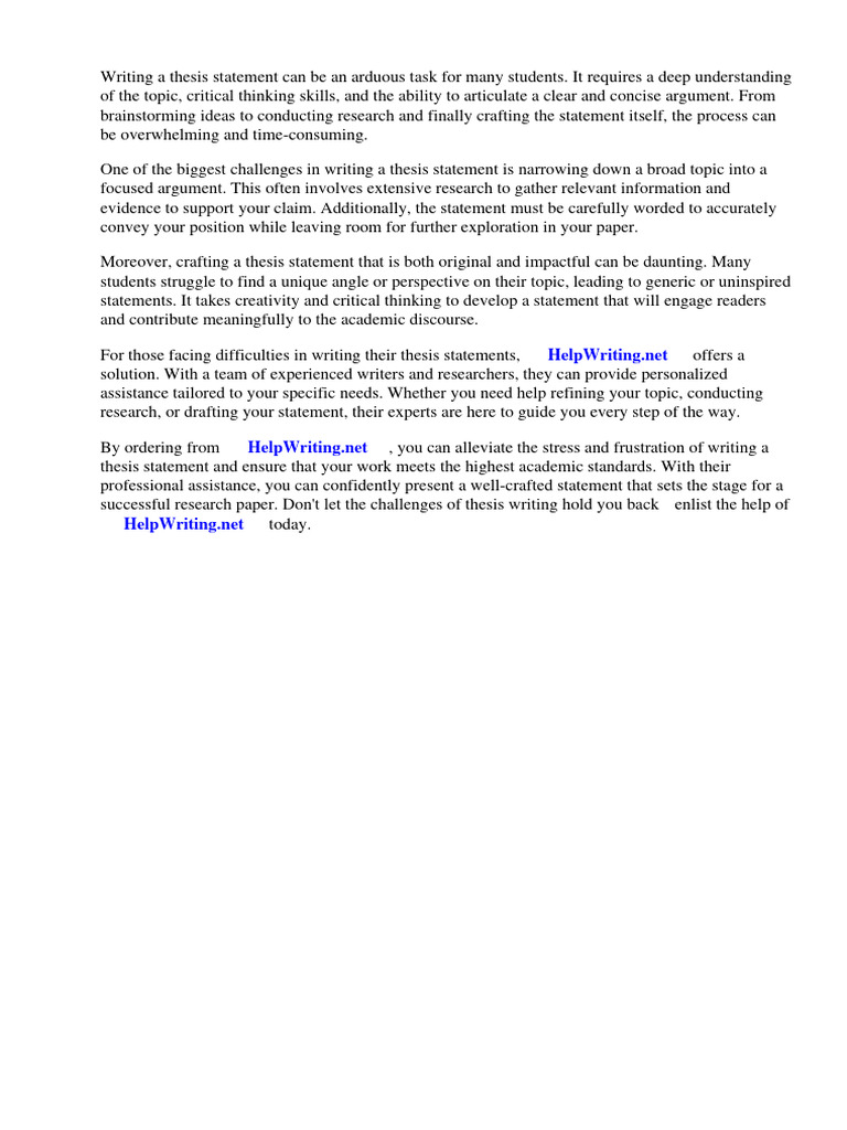 Steps in Writing Thesis Statement | PDF | Essays | Thesis Steps in Writing Thesis Statement | PDF | Essays | Thesis